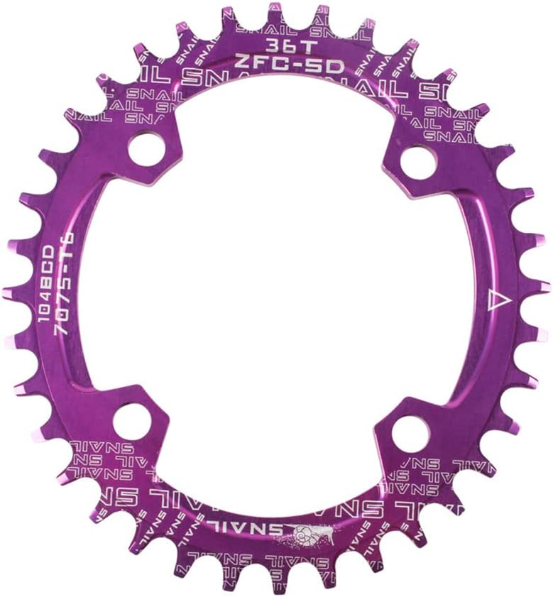 Bike Chainring, 36T Bcd Mountain Bike Single Speed Chainring For Road ...