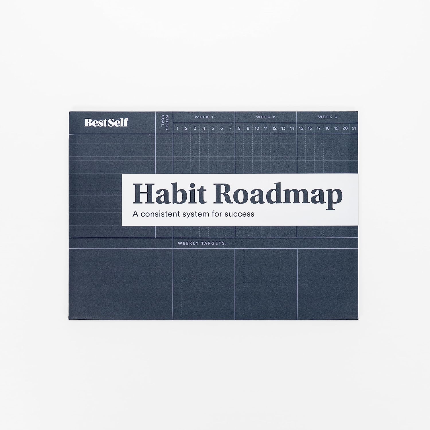 BestSelf Co. Habit Roadmap - Goal Tracker & Journal Planner. 13-Week ...