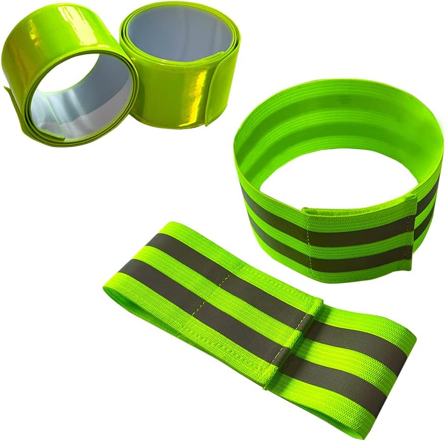 Reflective Vest Running Gear Set, High Visibility Reflective Gear,1 ...