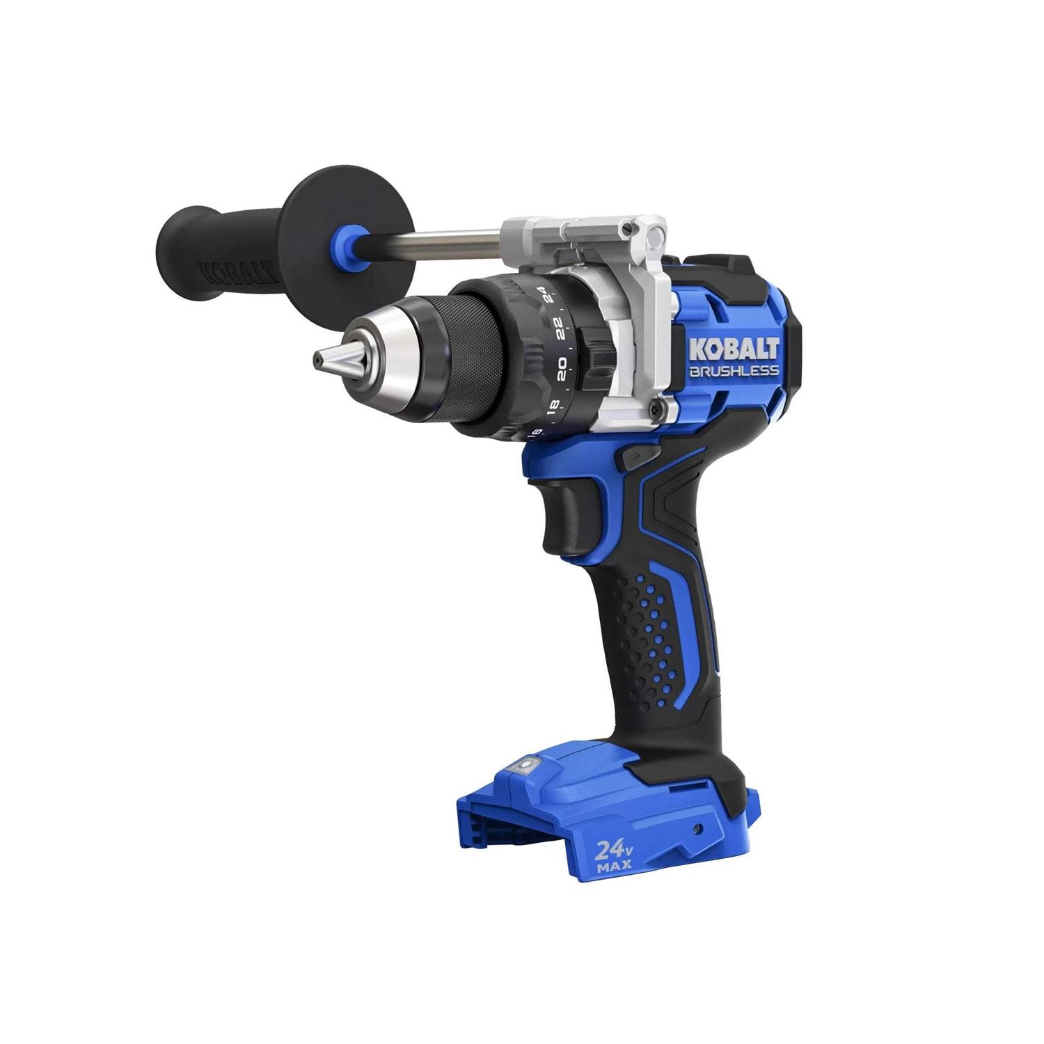 Kobalt 1/2-in 24-volt-Amp Variable Speed Brushless Cordless Hammer ... Kobalt 1/2-in 24-volt-Amp Variable Speed Brushless Cordless Hammer ...