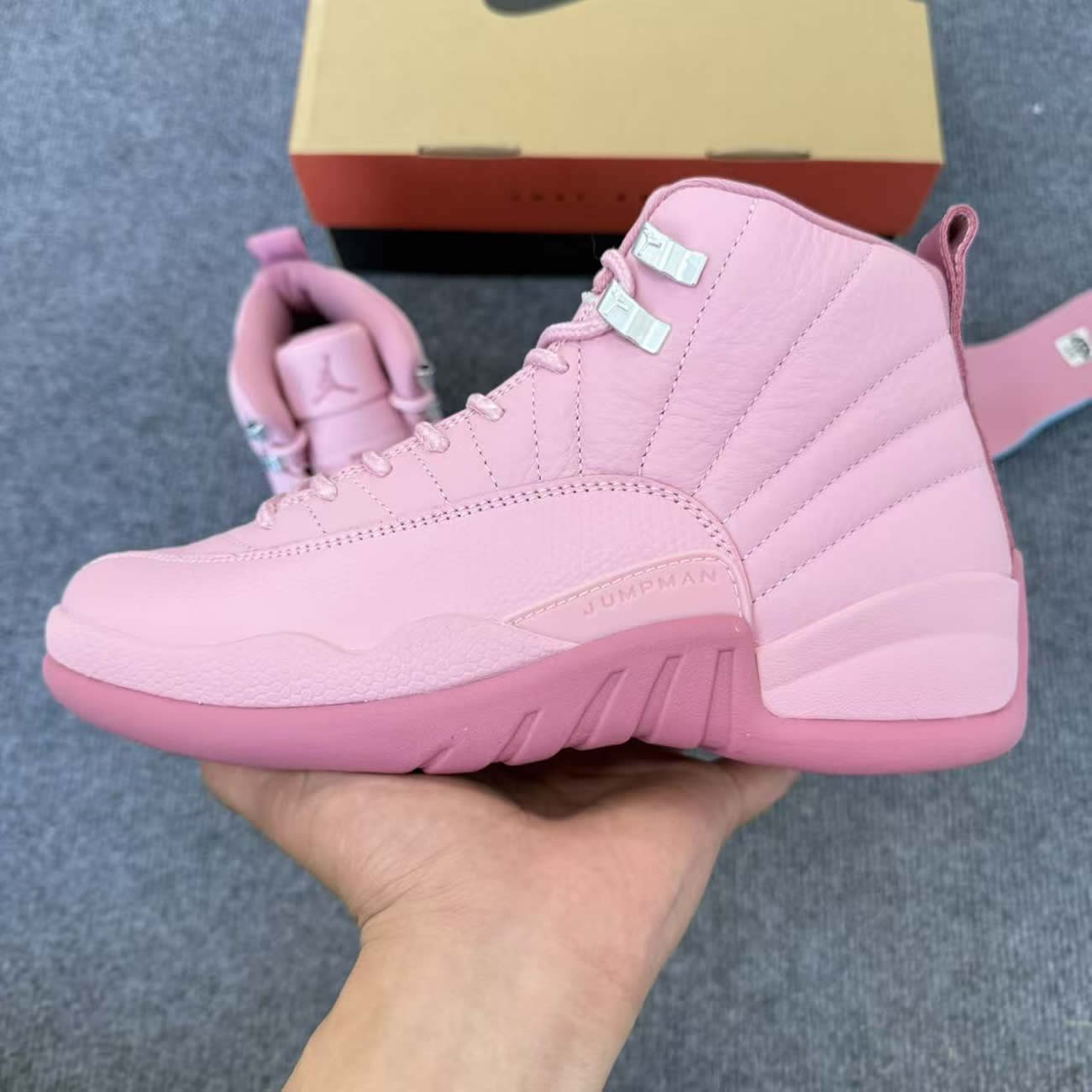 Air Jordan 12 Retro Pearl Pink (GS) 510815-600 - LJROFFICIAL