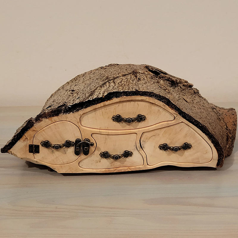 Jewelry Aspen Log Box