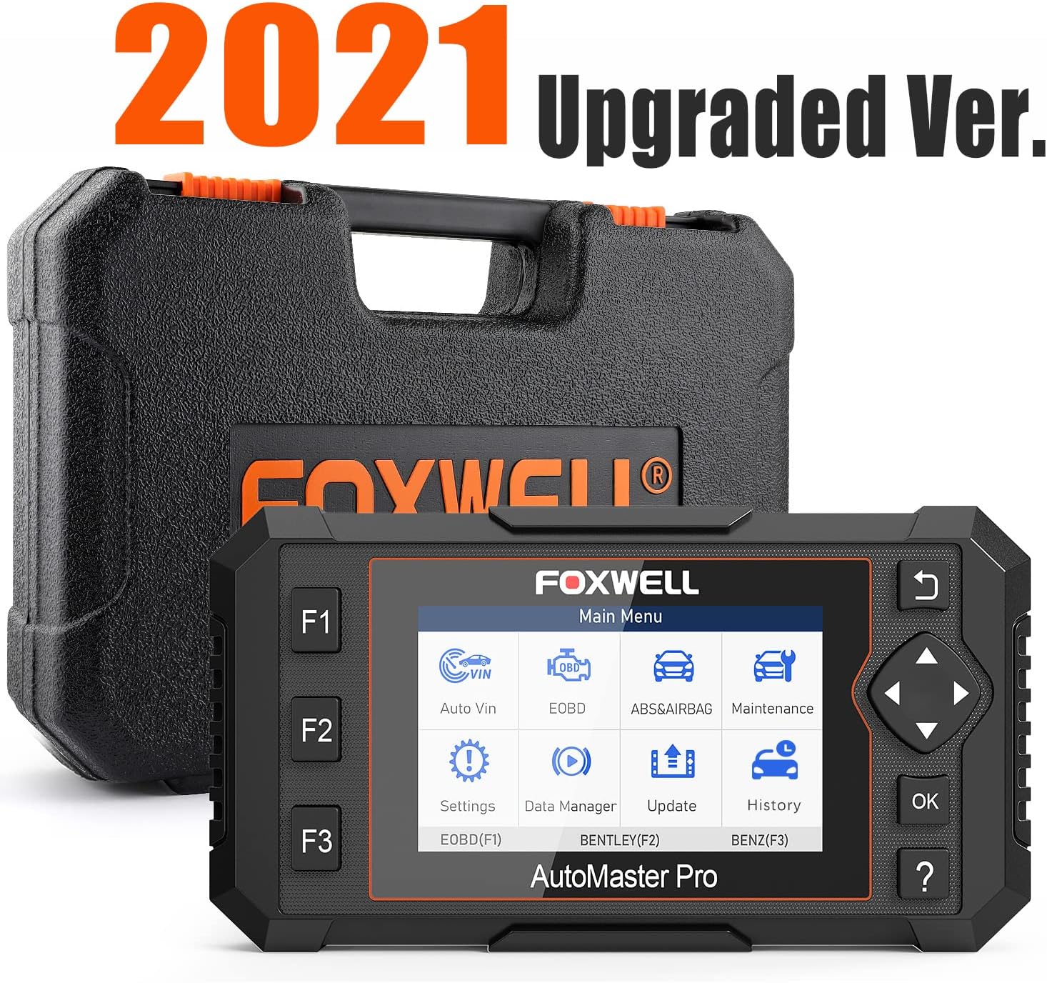 FOXWELL Obd2 Scanner All Systems Diagnostic Scan Tool NT624 Elite ...