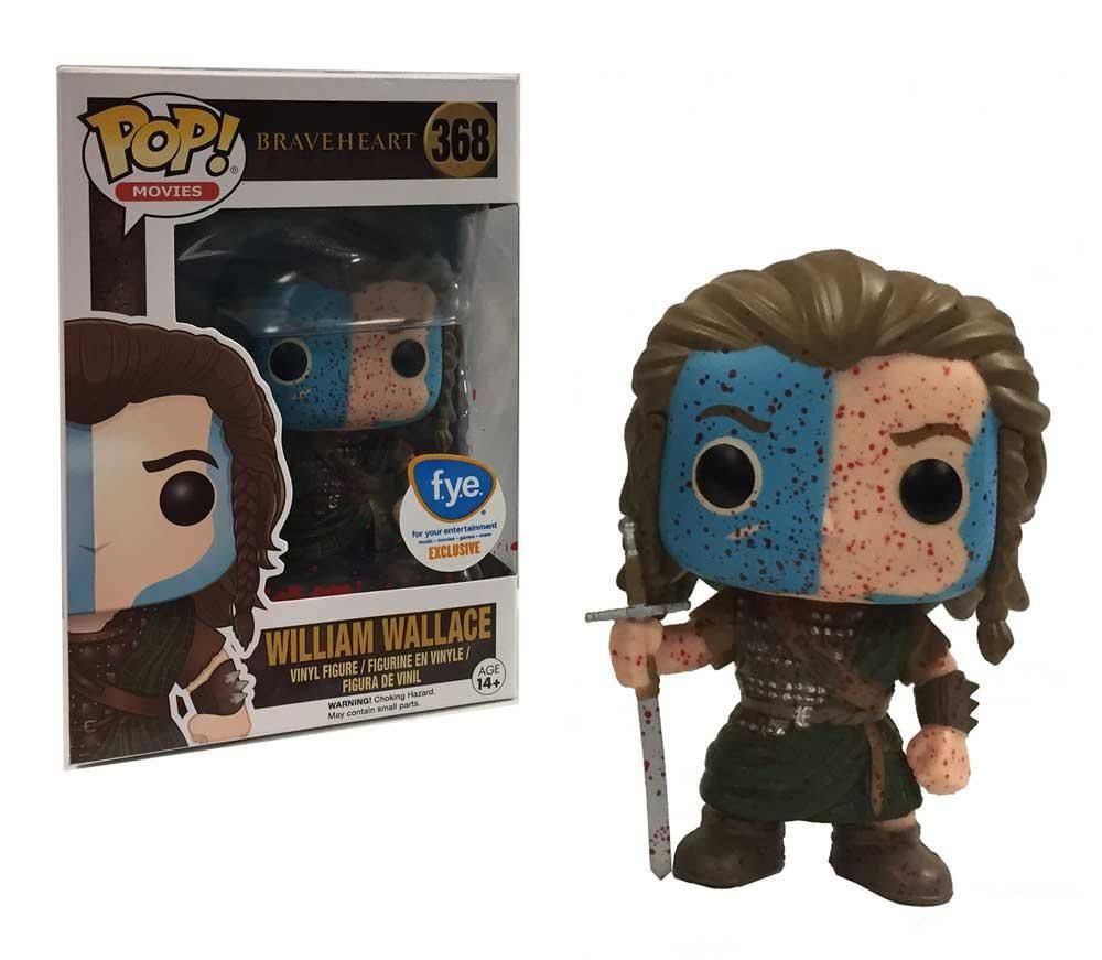 Funko Pop! Movies Braveheart William Wallace #368 Fye - cintiapoker