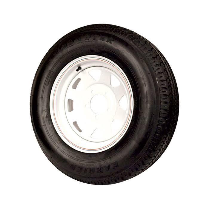 Martin Wheel Speed 8-Ply Radial Trailer Tire Assembly ST205 75R14 Spoke ...