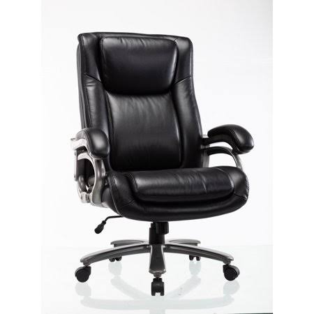 High Back Big u0026 Tall Bonded Leather Office Chair Large Executive ...