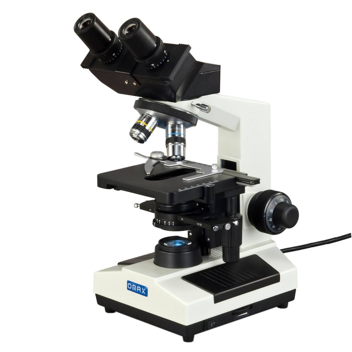 OMAX 40X-2000X Binocular Laboratory Compound LED Microscope with Phase ...